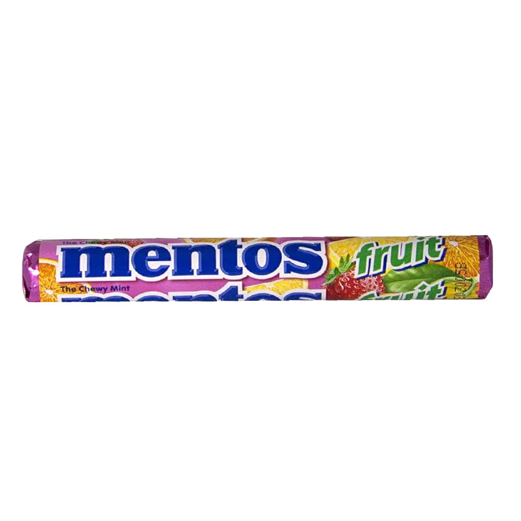 Mentos - Mixed Fruit Rolls (1.32oz) – Uncle Joe's Candy