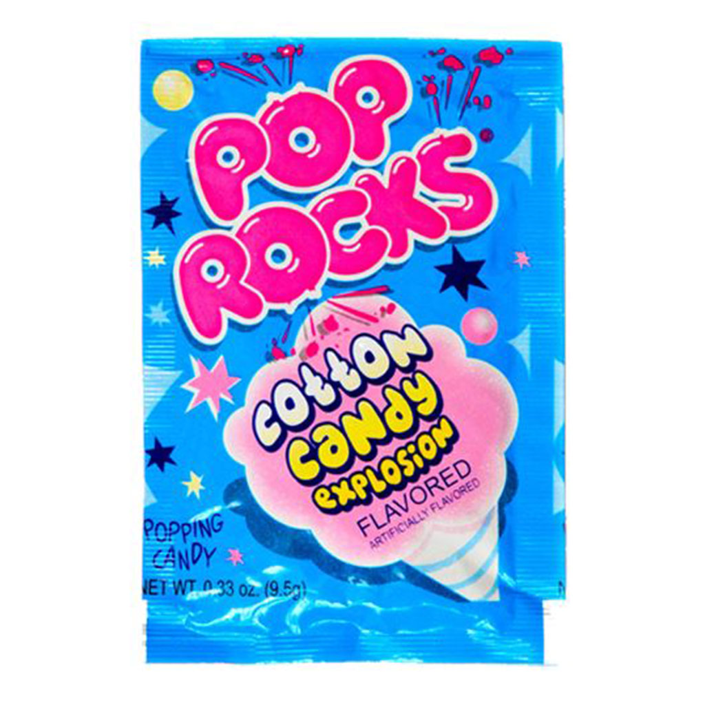 Pop Rocks - Cotton Candy (.33oz) – Uncle Joe's Candy