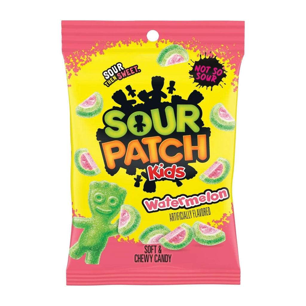 Sour Patch Kids - Watermelon Peg Bag (8oz) – Uncle Joe's Candy